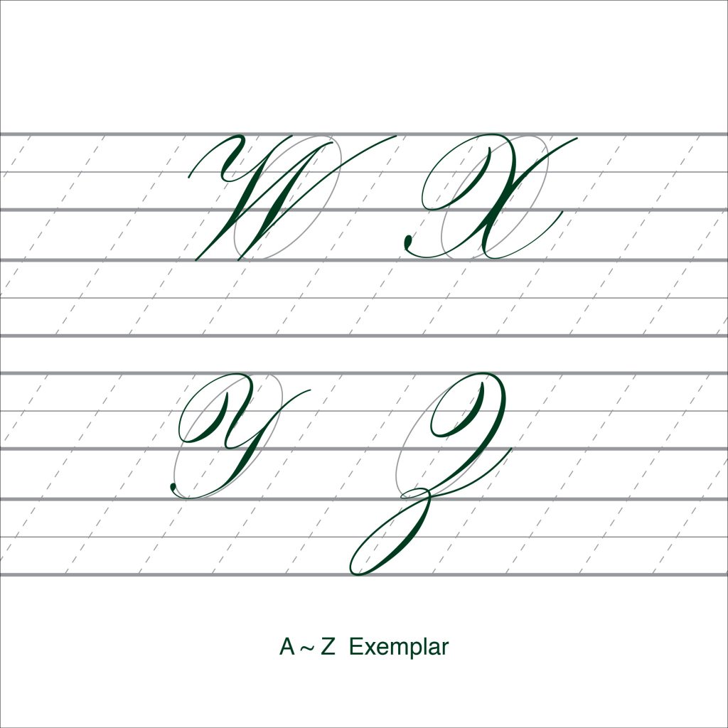 COPPERPLATE CALLIGRAPHY MAJUSCULE • 3 WEEKEND SESSIONS - TOOLART